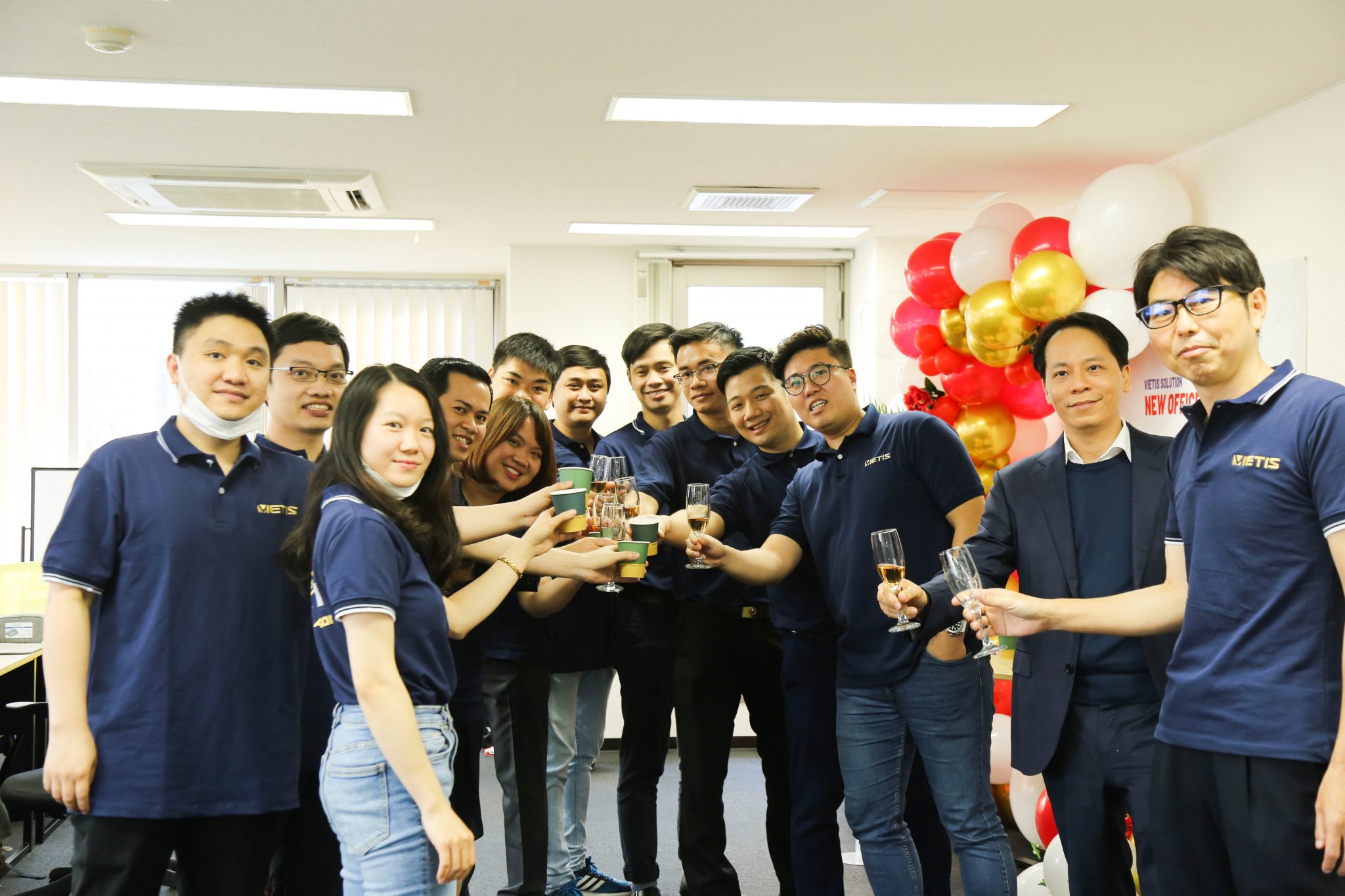 Office Relocation Announcement And Cerebrating Party - VietIS Holding ...